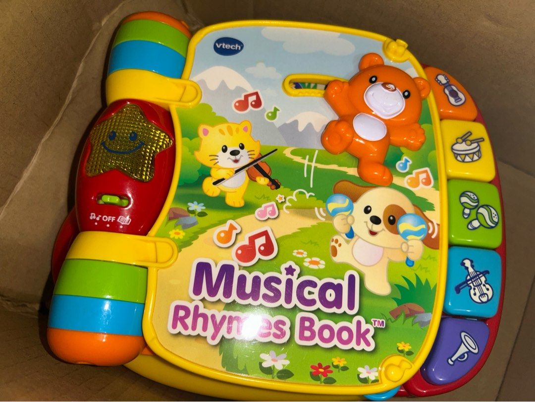 Vtech musical book, Babies & Kids, Infant Playtime on Carousell