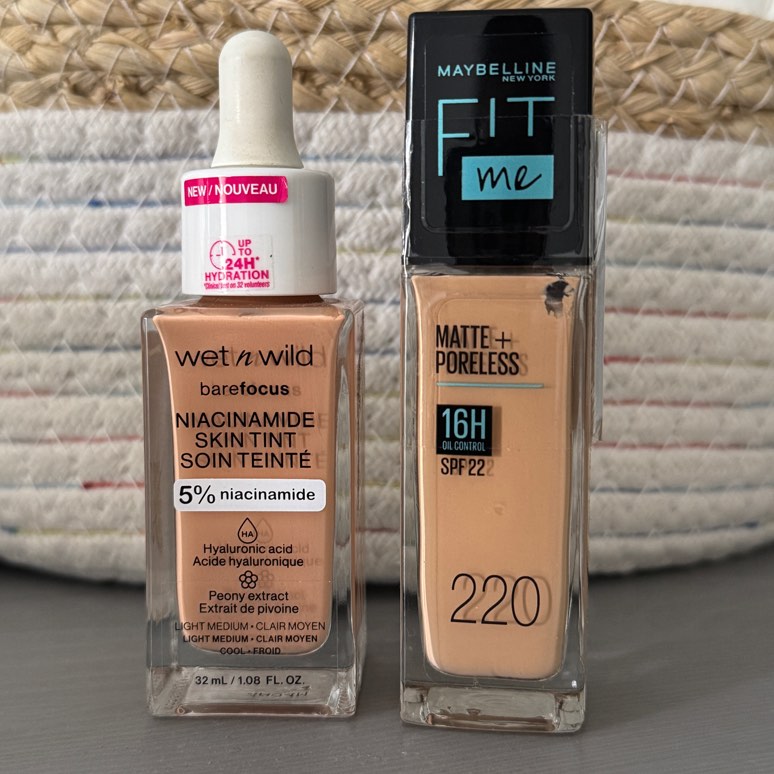 Wet & Wild Skin Tint Foundation Light Medium 5% Niacinamide, Beauty ...