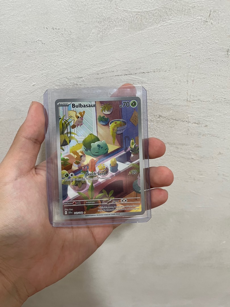WTS Bulbasaur IR stellar crown, Hobbies & Toys, Toys & Games on Carousell