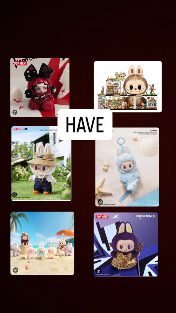 WTT - Labubu Popmart (Merbubu/Skullpanda/V2/V3/Coke), Hobbies & Toys ...