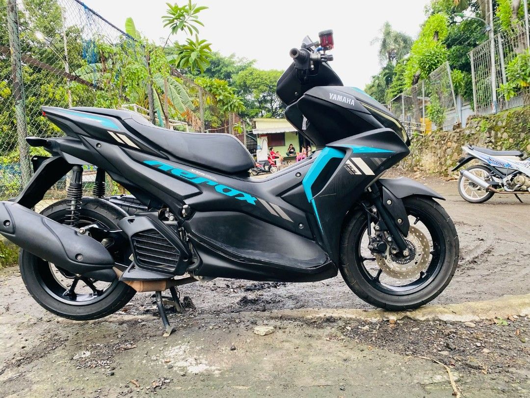 Yamaha all New aerox 155cc blucore vva Fi, Motor di Carousell