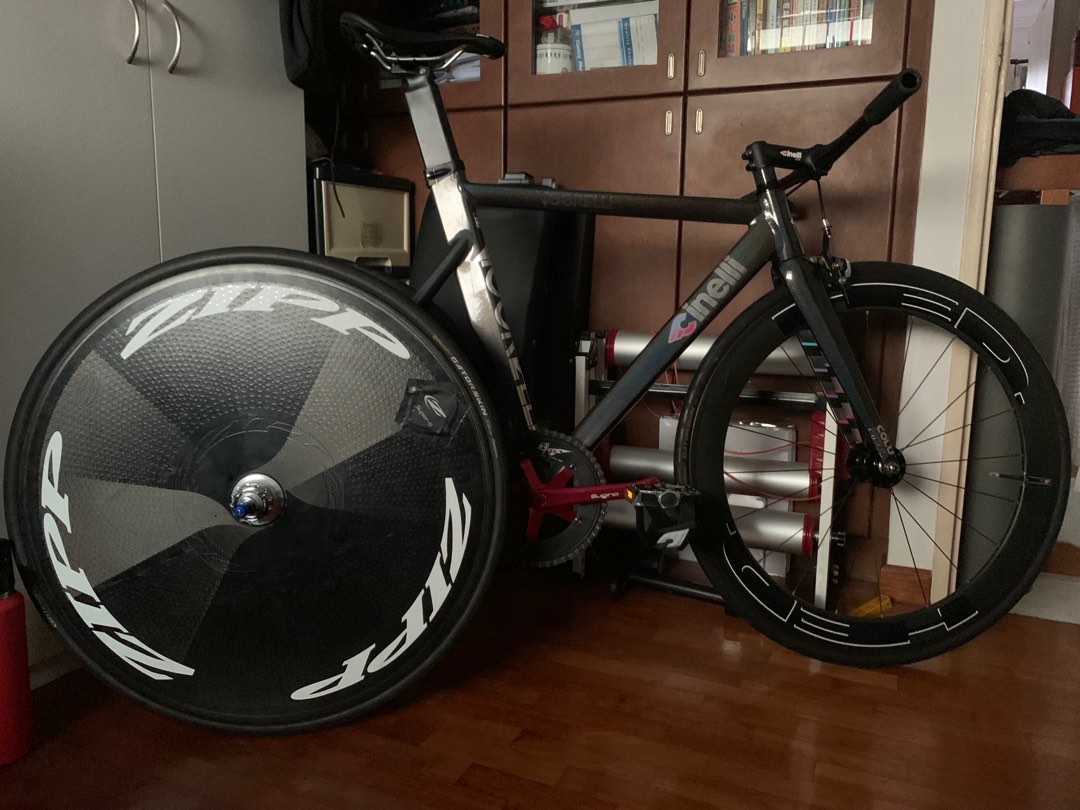 zipp super 9 road/track, Sports Equipment, Bicycles & Parts, Parts ...