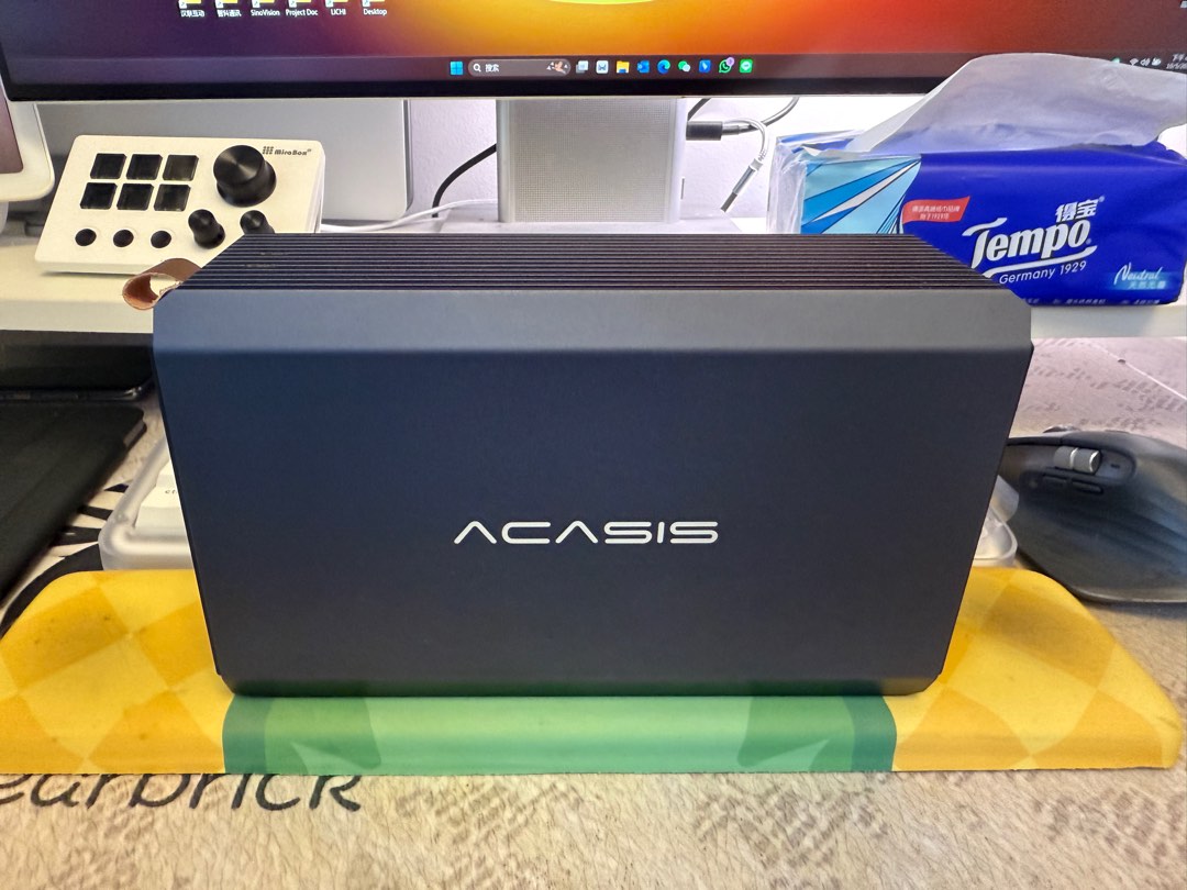 2 Bay Hard Disk Enclosure ACASIS, Computers & Tech, Parts & Accessories ...