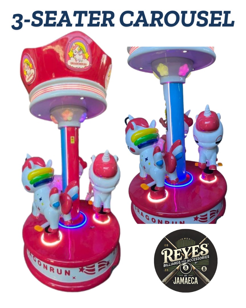 3-SEATER CAROUSEL, Hobbies & Toys, Toys & Games on Carousell