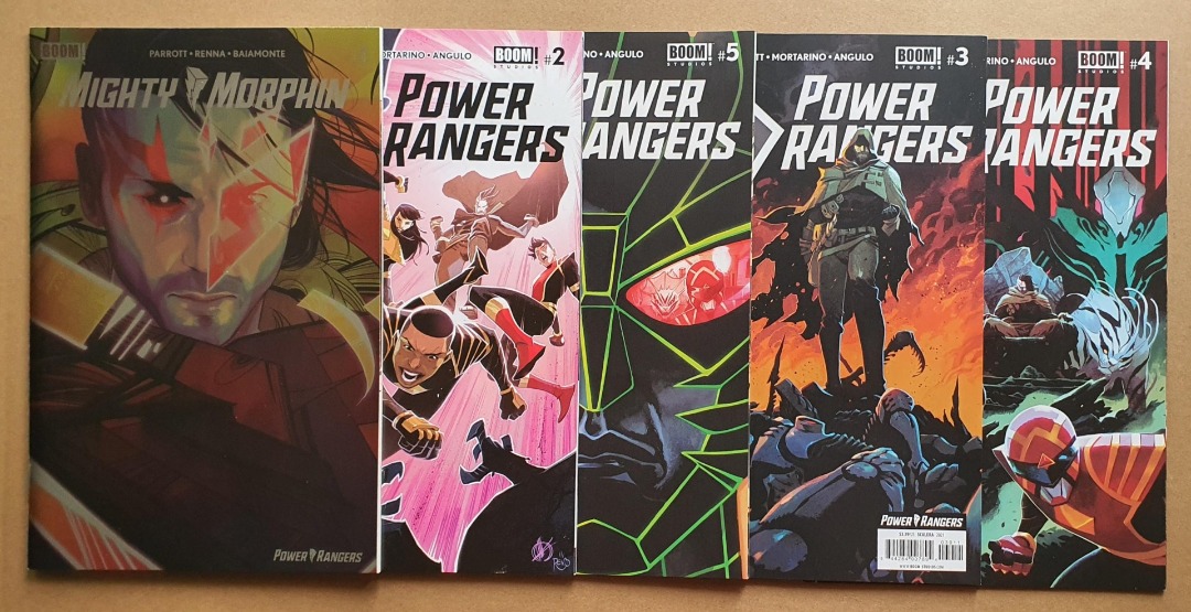 5 Power Rangers comics lot (Strictly no COD), Hobbies & Toys, Books ...