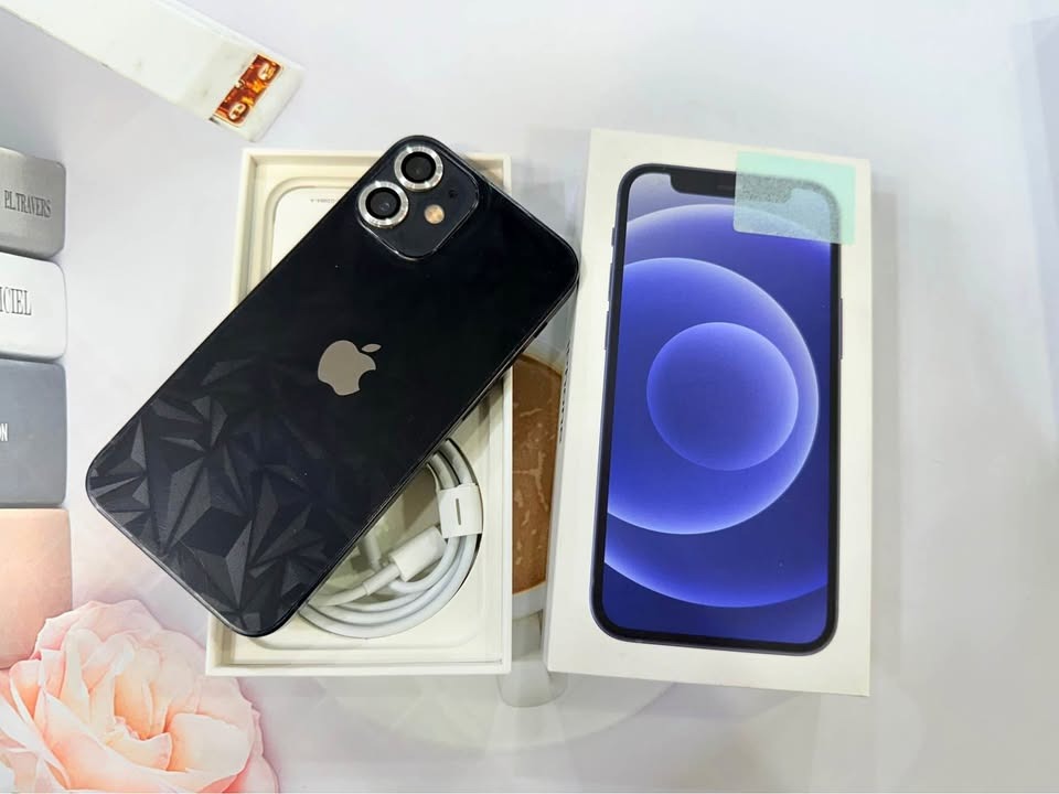 [歸仁] iPhone 12 Mini 64G 黑, 手機及配件, 手機, iPhone, iPhone 12 系列在旋轉拍賣