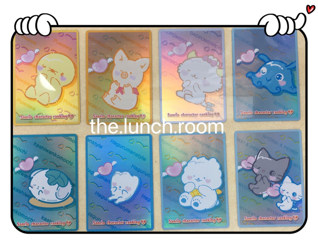 🎉少量現貨🎊 Sanrio Character ranking 主題卡 Phase 2～雷射卡 2024 香港 72. Puwawa 50 ...
