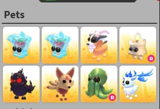 Adopt Me Legendary Pets, Video Gaming, Gaming Accessories, In-Game ...