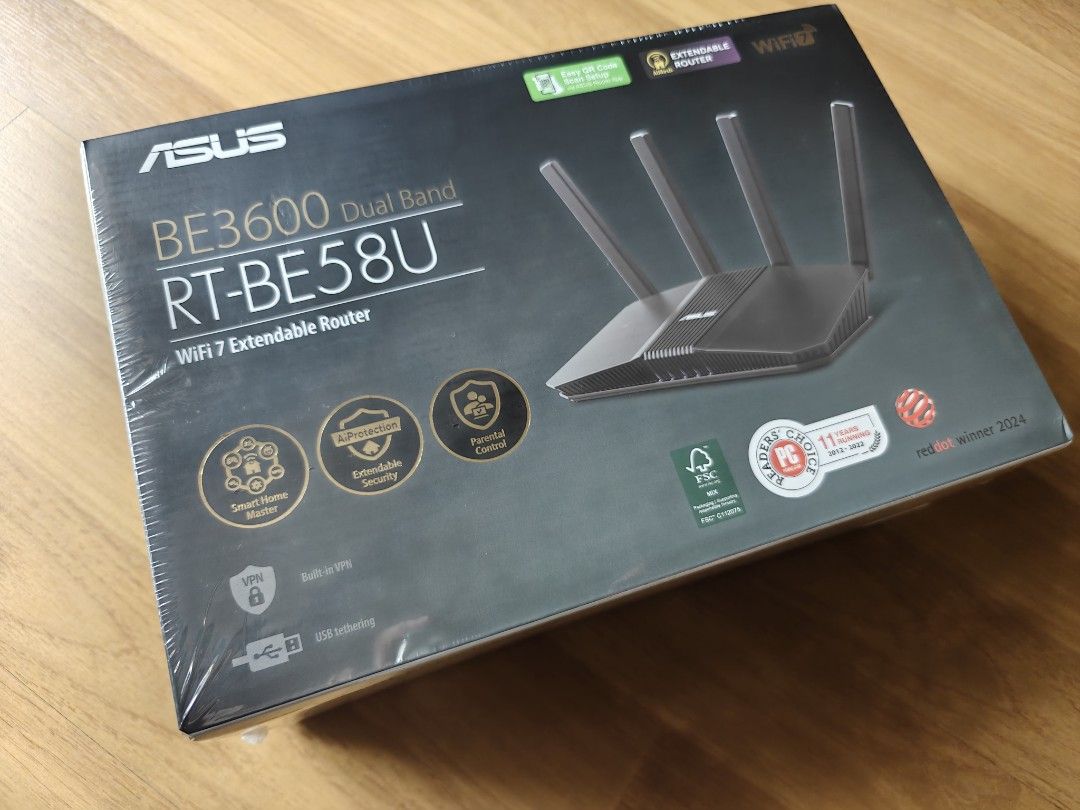 Asus Router RT-BE58U Wifi 7, Everything Else on Carousell