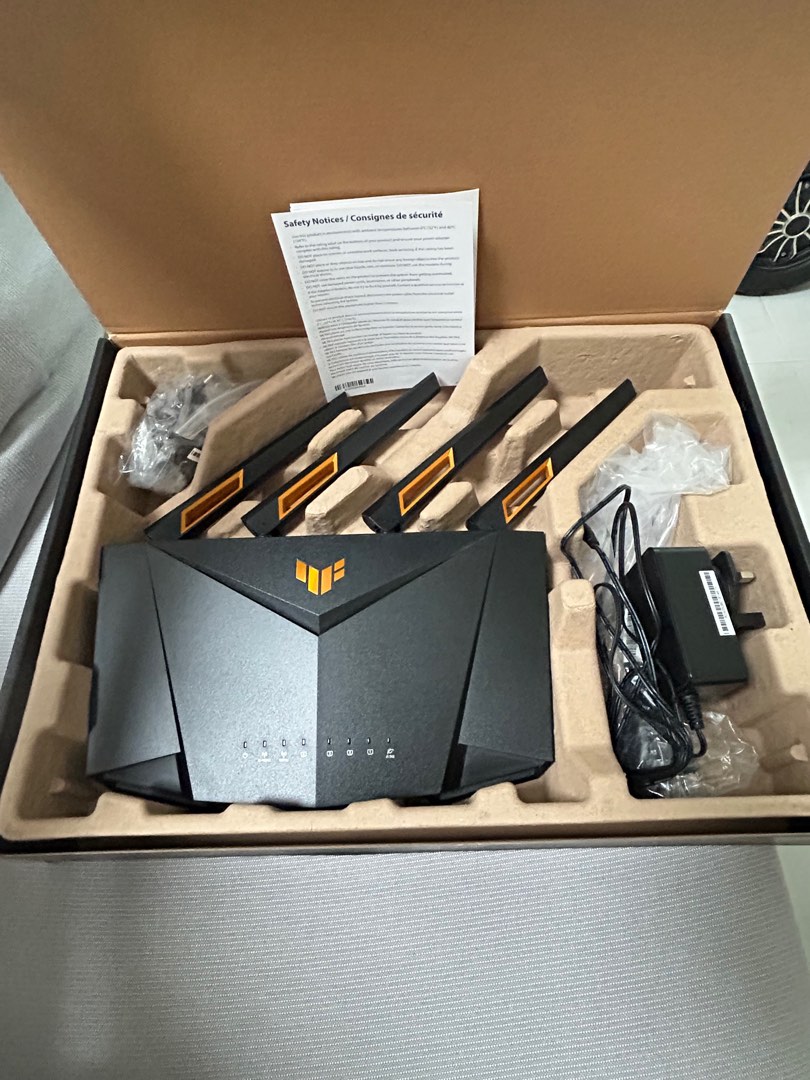 ASUS TUF-AX4200 Router, Computers & Tech, Parts & Accessories ...