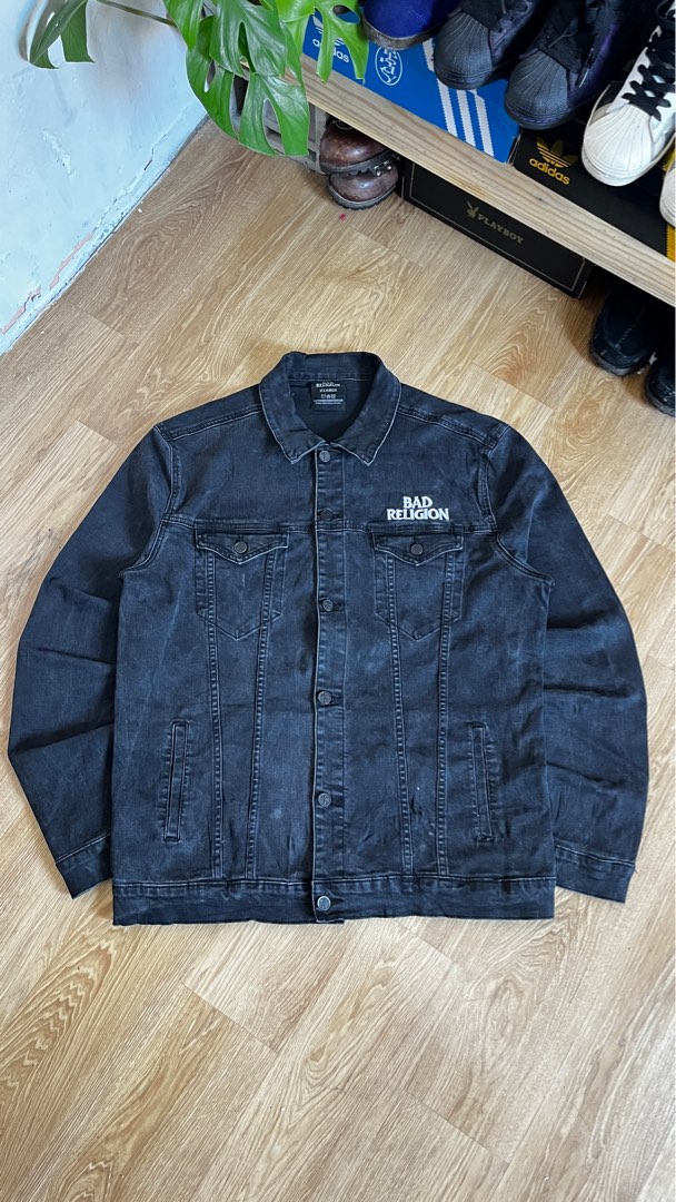 Bad religion vintage band trucker jacket denim jacket limited edition ...