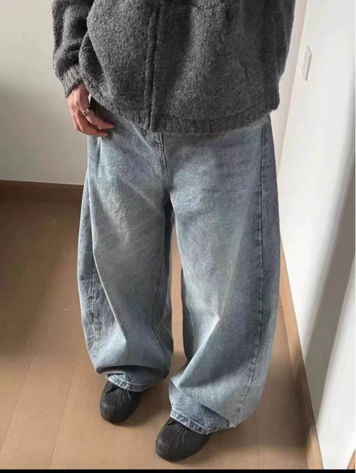 Balloon pants, Men's Fashion, Bottoms, Jeans on Carousell