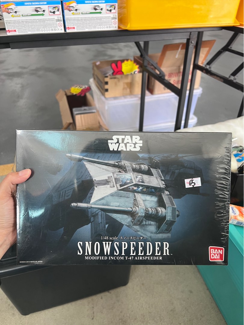 BANDAI STAR WARS SNOWSPEEDER SCALE 1/48 MODEL KIT, Hobbies & Toys, Toys ...