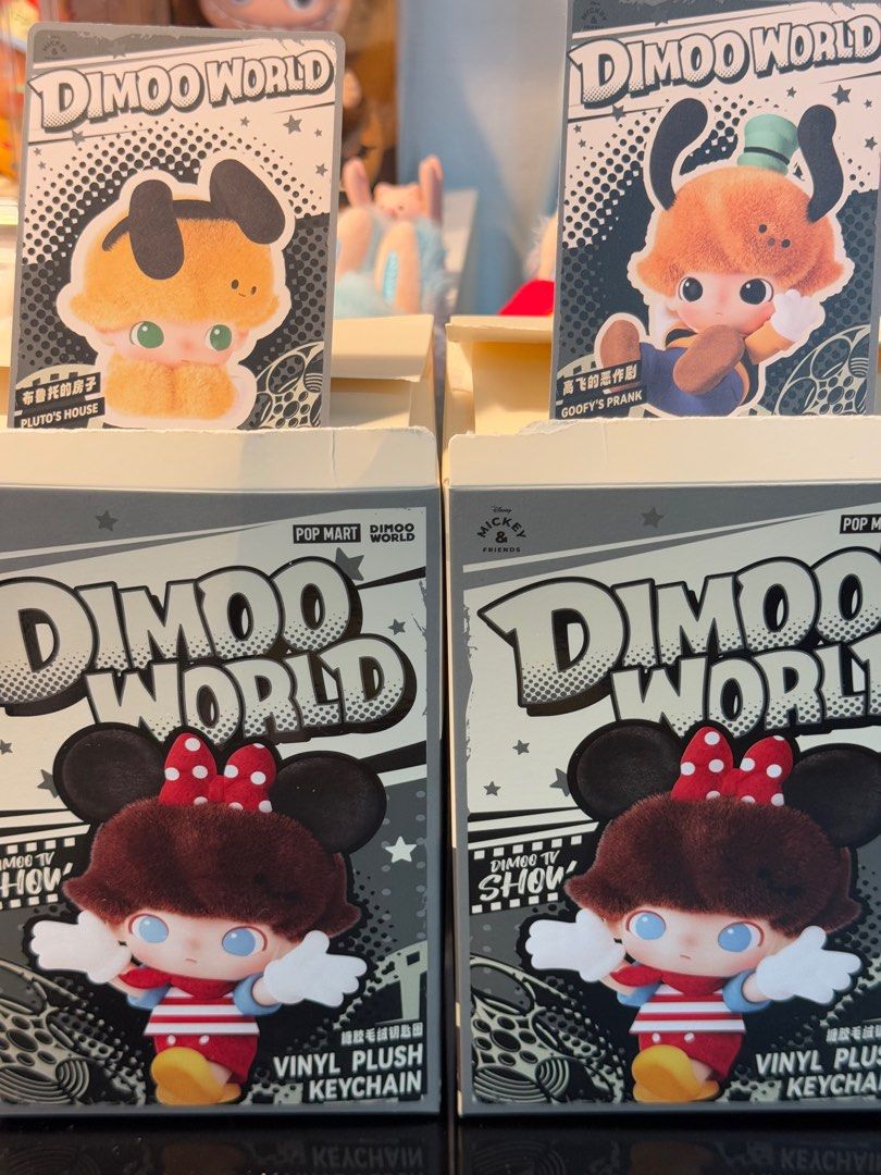 [BNIF] Popmart Dimoo x Disney Pluto/ Goofy, Hobbies & Toys, Toys ...