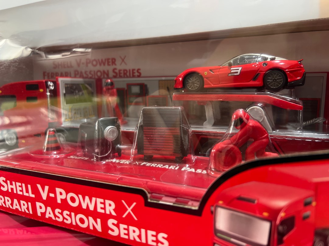 Burago Shell V-Power Ferrari Passion Series, Hobbies & Toys, Toys ...