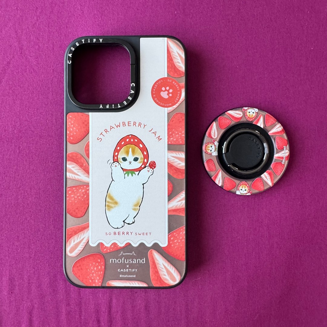 CASETIFY MOFUSAND iPhone 15 ProMax casing and snappy ring holder ...