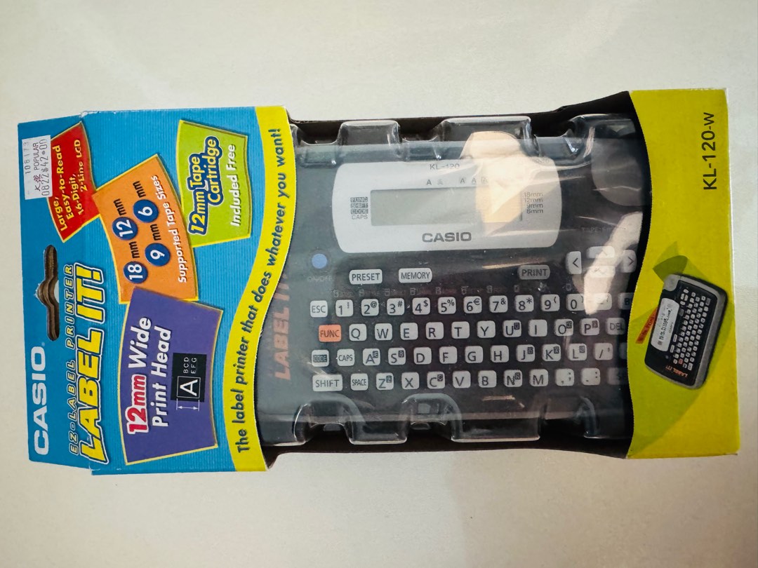 Casio tag printer, Computers & Tech, Printers, Scanners & Copiers on ...