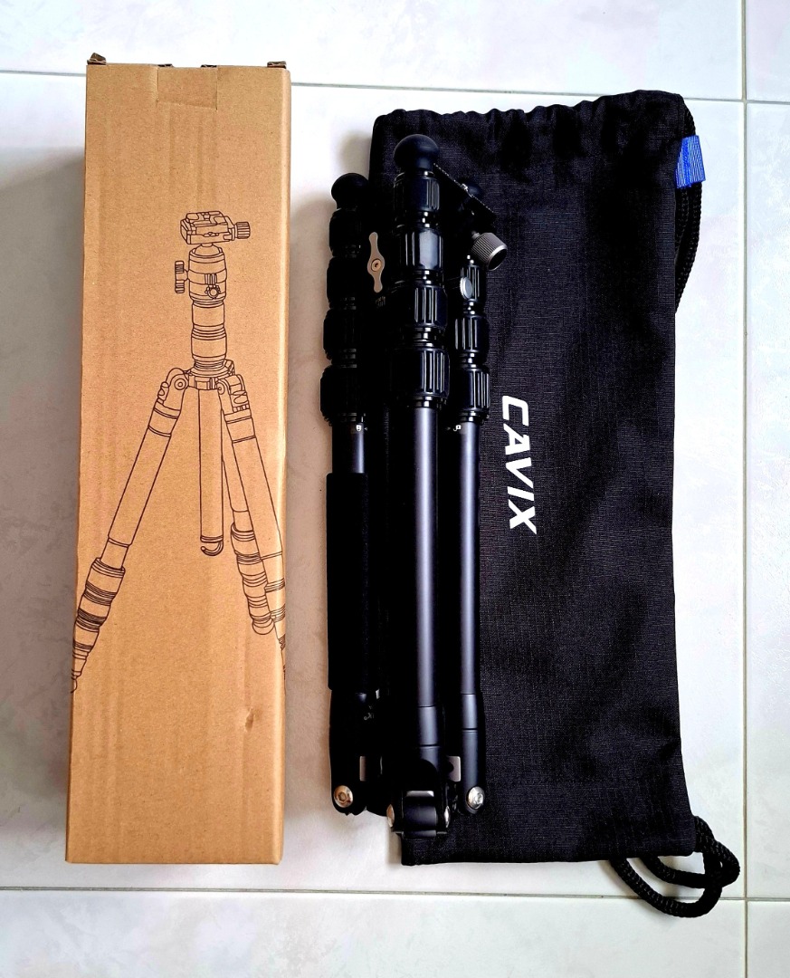 Cavix PO225-TD2A Tripod, Photography, Photography Accessories, Tripods & Monopods on Carousell
