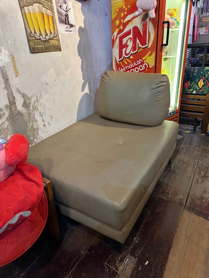 Cellini Leather Sofa, Furniture & Home Living, Furniture, Sofas on ...
