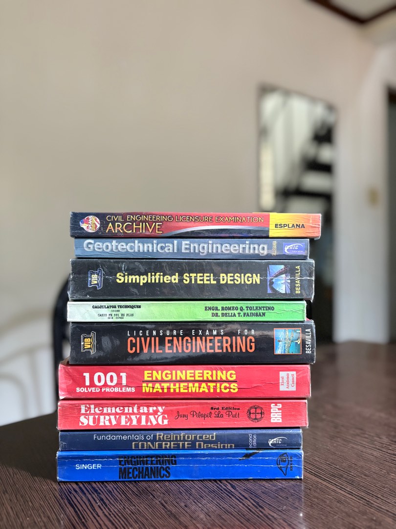 Civil Engineering Books (Board-Passer Here), Hobbies & Toys, Books ...