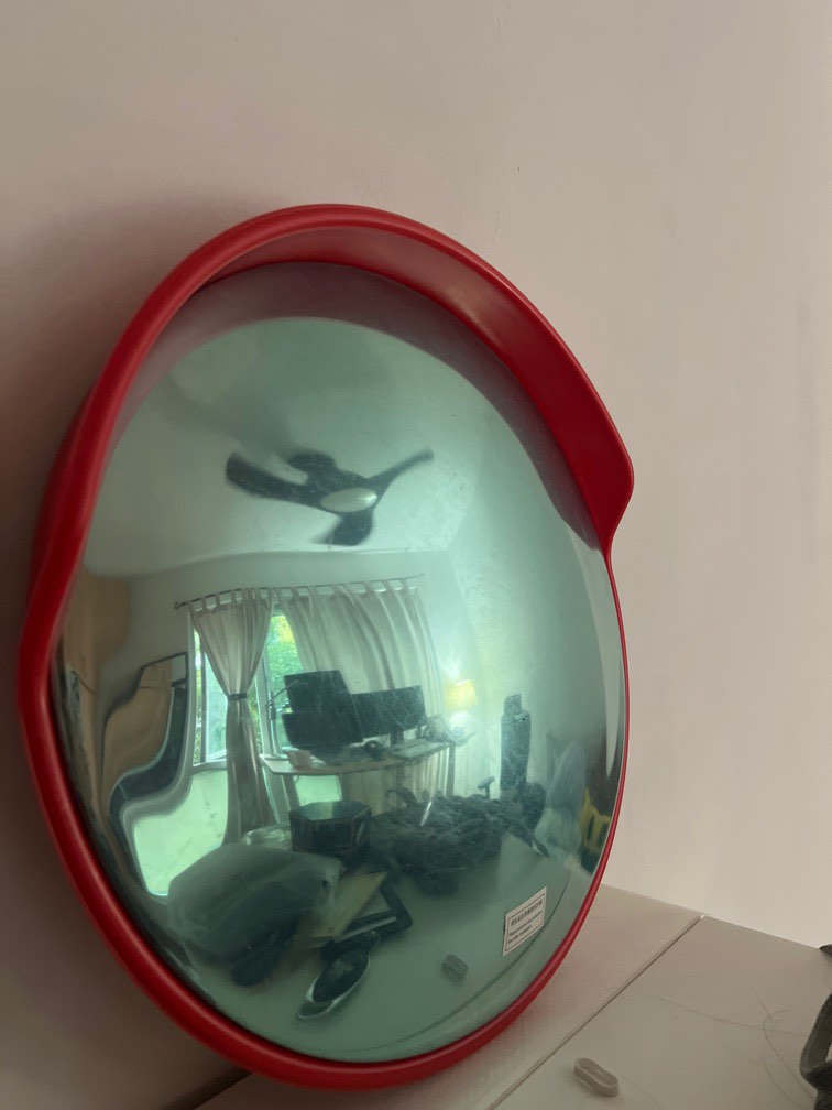 Convex mirror, Furniture & Home Living, Home Decor Accessories, Mirrors ...