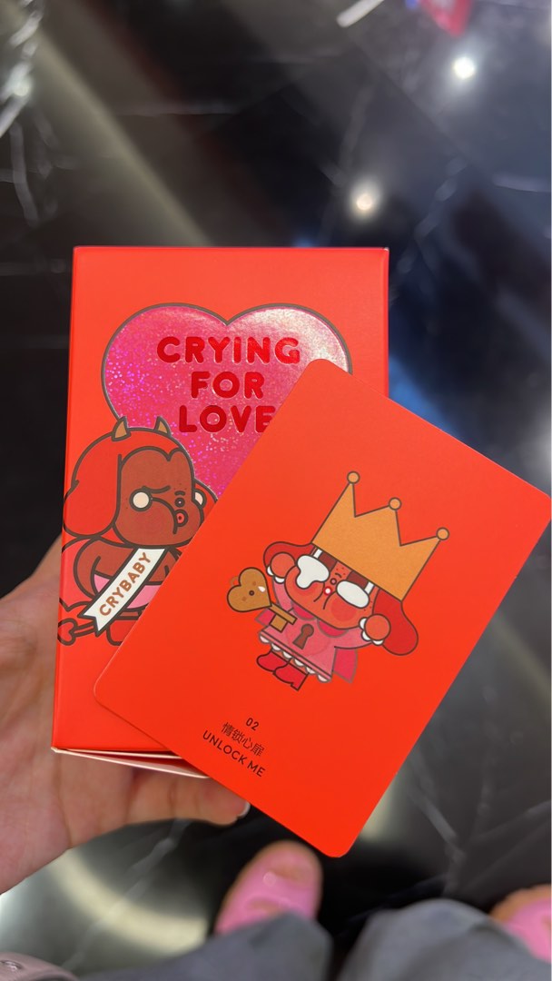 Crybaby crying for love unlock me figure popmart, Toys & Collectibles ...