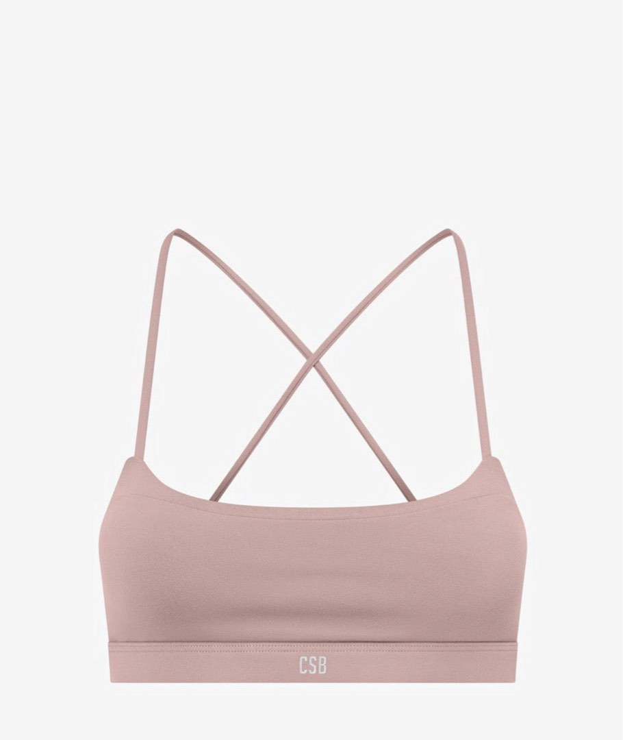 CSB Gia Crop in Walnut, Women's Fashion, Activewear on Carousell