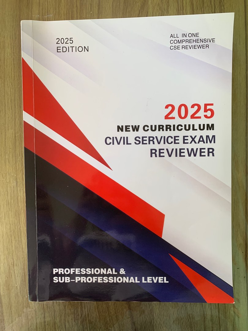 CSE Reviewer 2025, Hobbies & Toys, Books & Magazines, Textbooks on ...