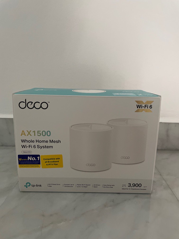 Deco AX1500 Wifi Mesh System, Computers & Tech, Parts & Accessories ...
