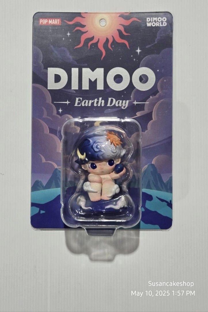 DIMOO EARTH DAY BLISTER POP MART ORI INDO SNI, Toys & Collectibles ...
