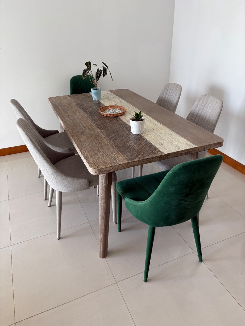 Castlery Dining Table Set, Furniture & Home Living, Furniture, Tables ...