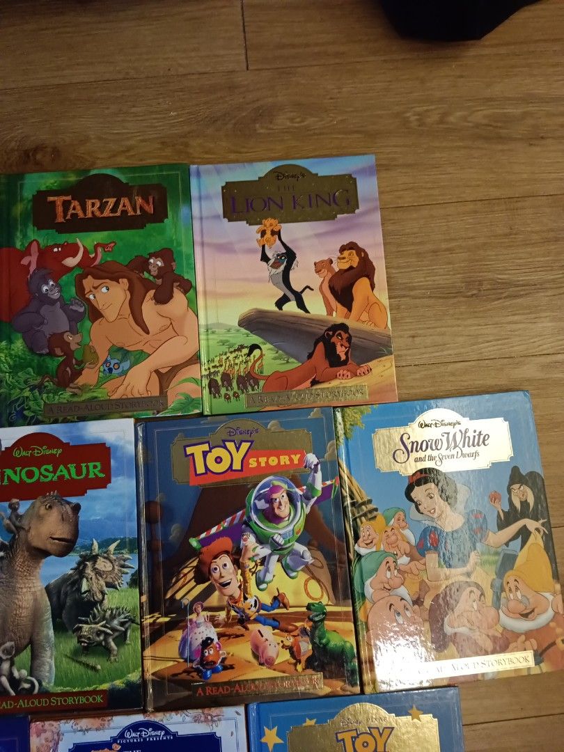 Disney - Read Along Story Book, circa 1999 - Hardcover about A4 size ...