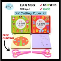 DIY PAPER CUT / CUTTING PAPER ACTIVITY KIT aktivitas menggunting anak ...