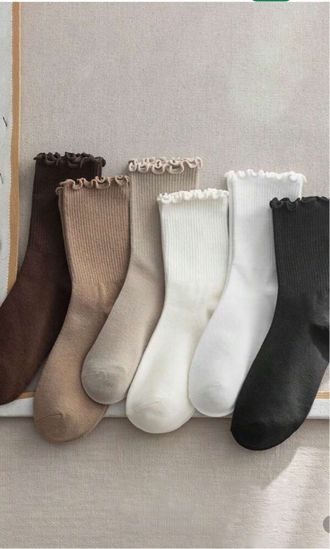 Earth , nude tones 6 in 1 socks set, Women's Fashion, Footwear, Shoe ...