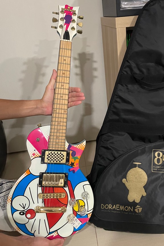 ESP Limited edition Doraemon Electric Guitar, Hobbies & Toys, Music ...