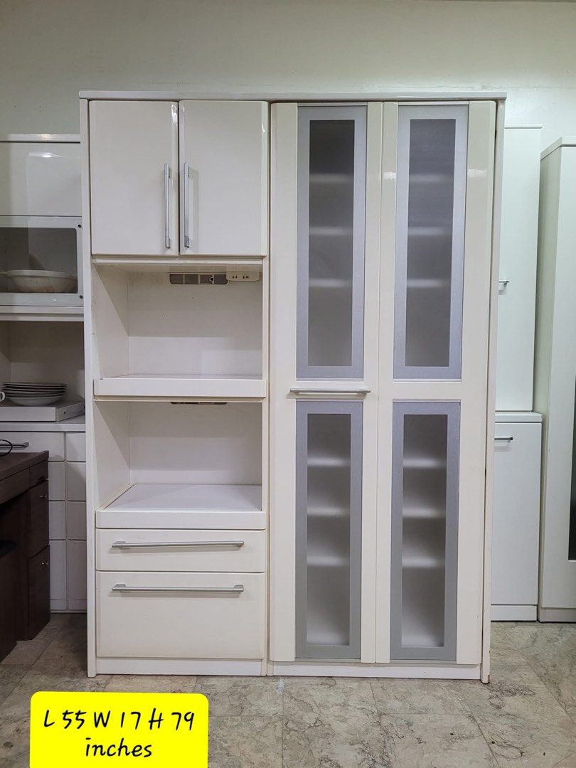 FS: KITCHEN/PANTRY CABINET *duco finish *in good condition *adjustable ...