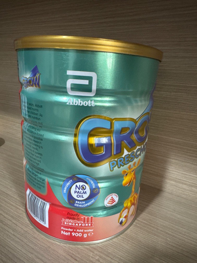 Grow Preschool Growing-up Formula Stage 4 (3 years onwards) - 900g, Babies & Kids, Nursing ...