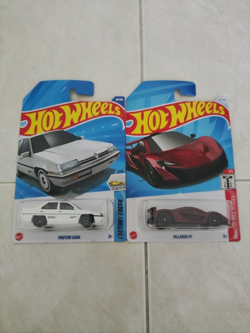 Hot Wheels Proton Saga & Mclaren P1, Hobbies & Toys, Toys & Games on ...