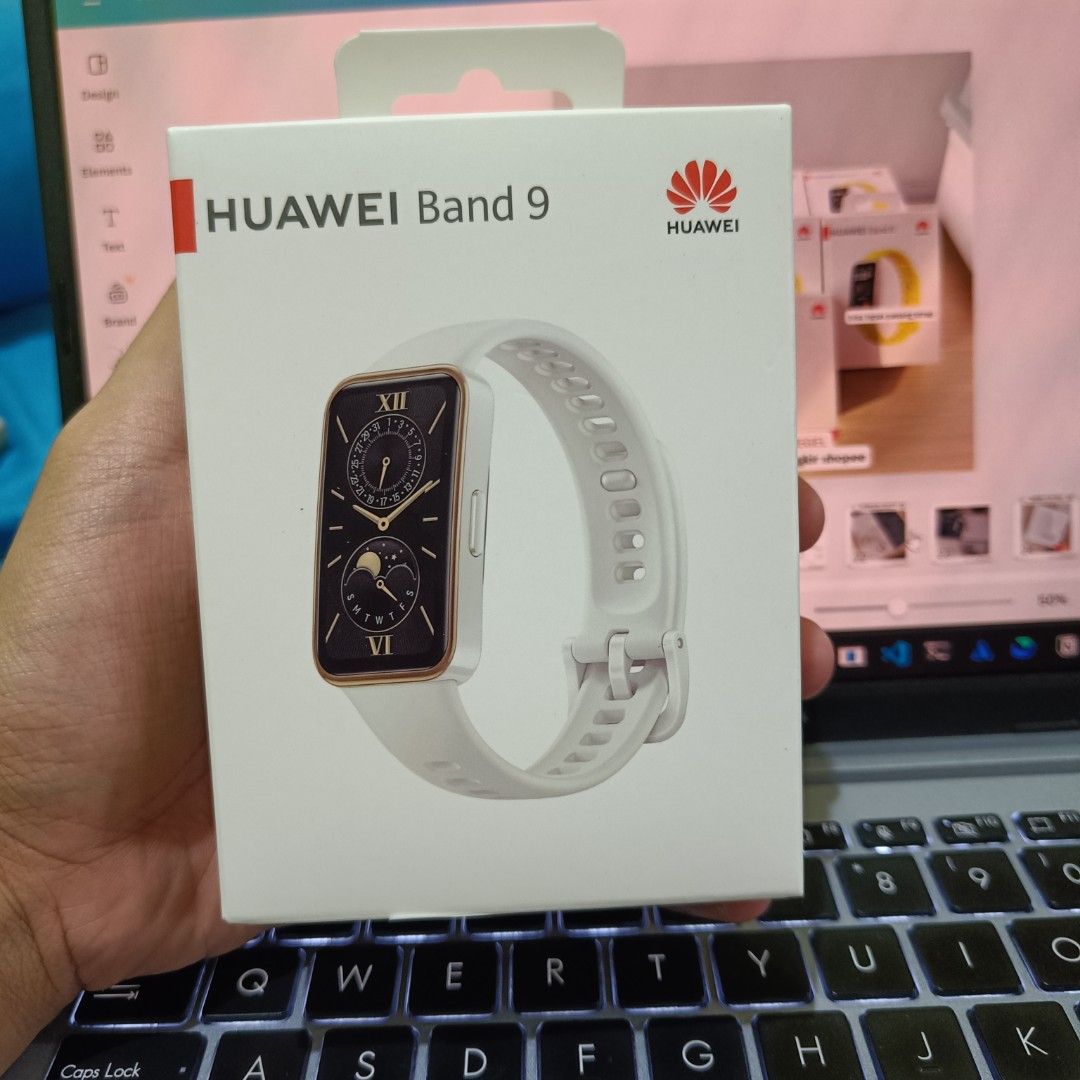 Huawei Band 9 White Putih New/Segel Original - Garansi Aktif ...