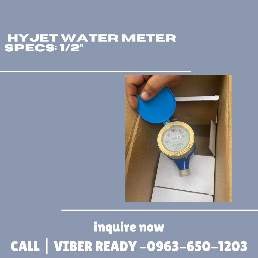 HYJET WATER METER, Furniture & Home Living, Furniture, Other Home ...