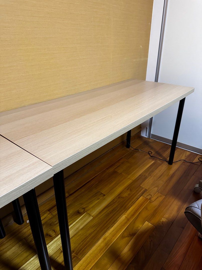IKEA Study Table, Furniture & Home Living, Furniture, Tables & Sets on ...