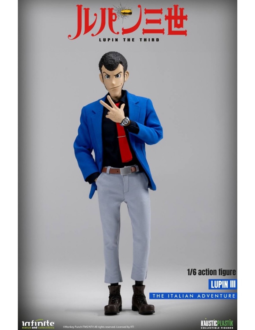 Infinite 1/6th scale Lupin The Third The Italian Adventure Lupin III ...
