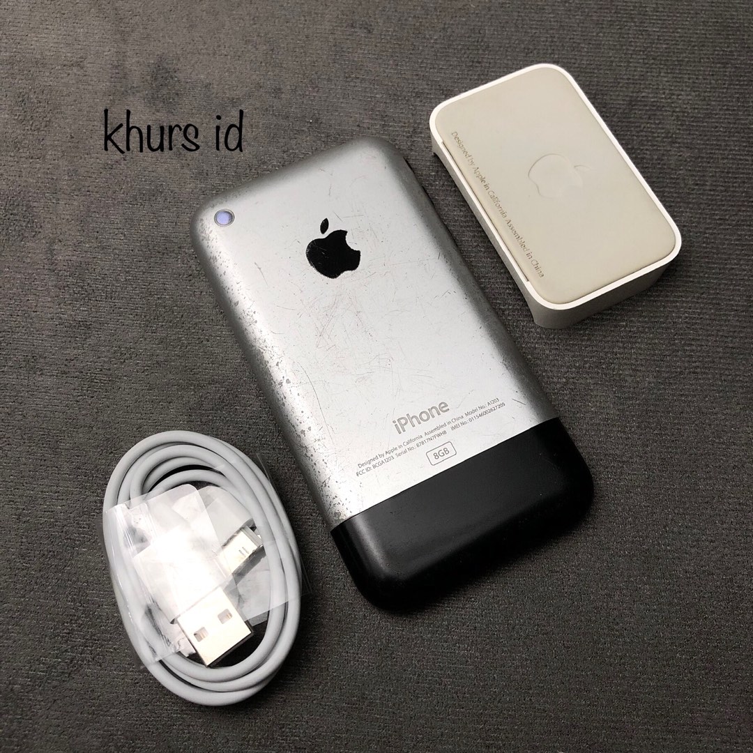 iphone 2g 1st 8gb normal - apple collection, Telepon Seluler & Tablet ...