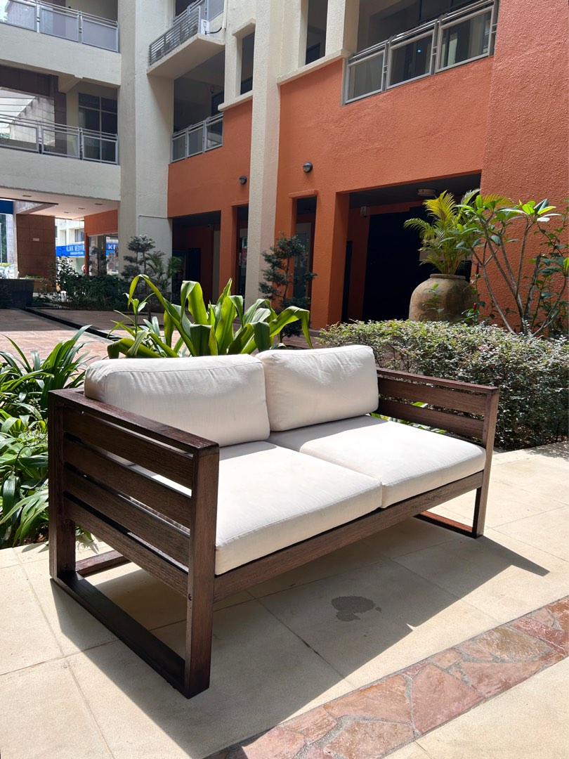 JOHN LEWIS St Ives 2-Seater Garden Lounging Sofa, Furniture & Home ...