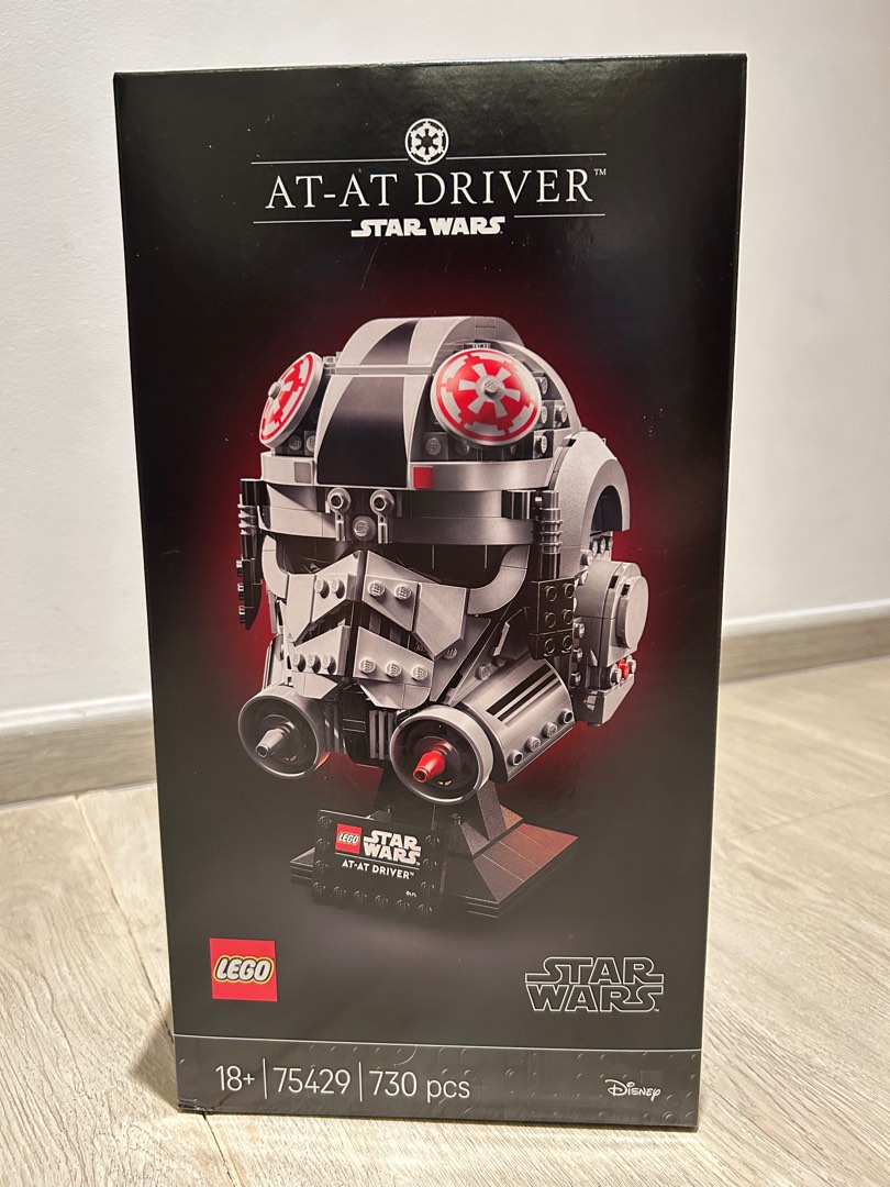 LEGO 75429 Star Wars AT-AT Driver Helmet, Hobbies & Toys, Toys & Games ...