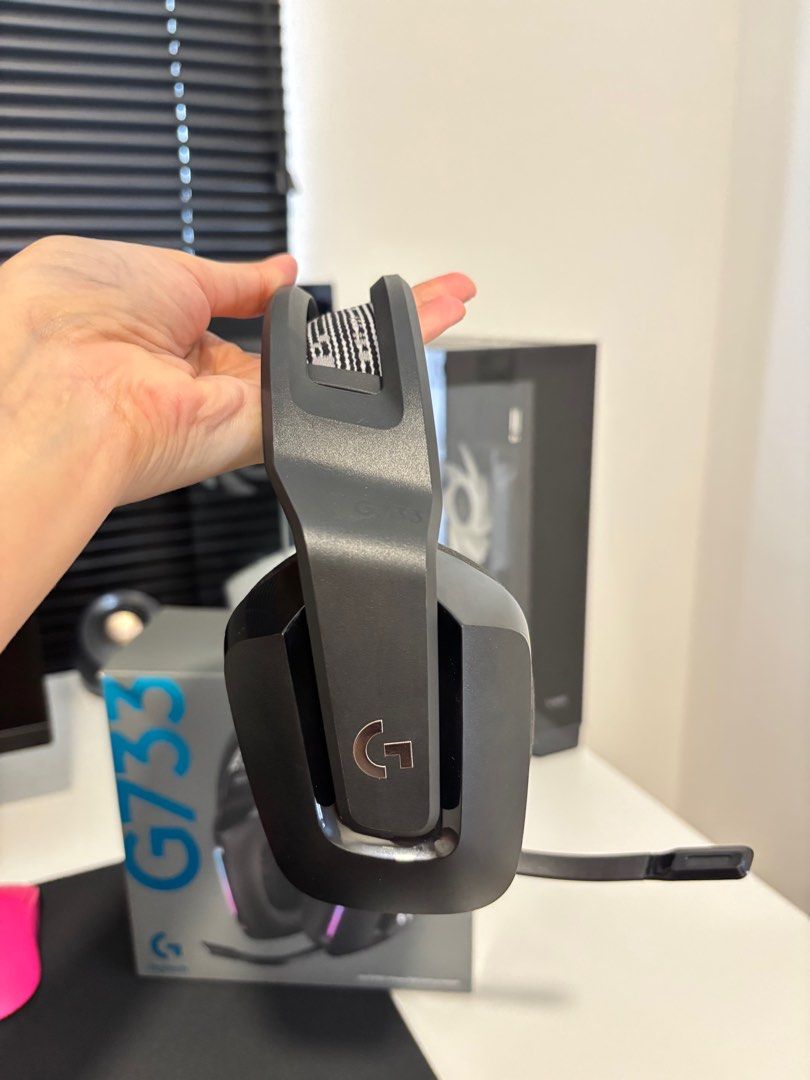 Logitech G733 Lightspeed Wireless RGB Gaming Headset, Audio, Headphones ...