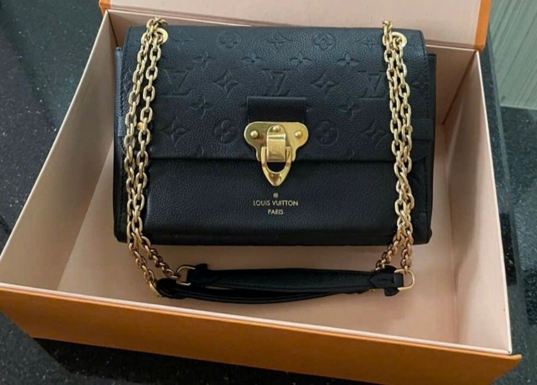 LV Vavin PM black 2021 with box, receipt and db.. sz 25cm • Price.Rp ...