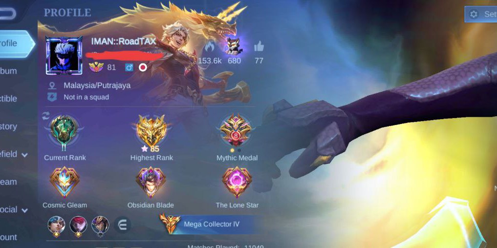 MLBB MEGA COLLECTOR IV Gojo Megumi Yuji, Video Gaming, Video Games ...