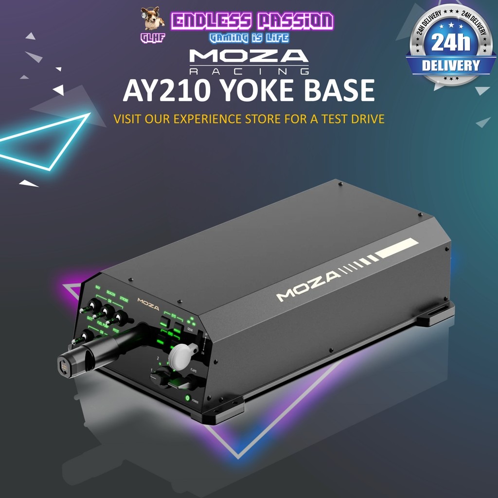 MOZA AY210 Yoke Base - AS011, Video Gaming, Gaming Accessories ...