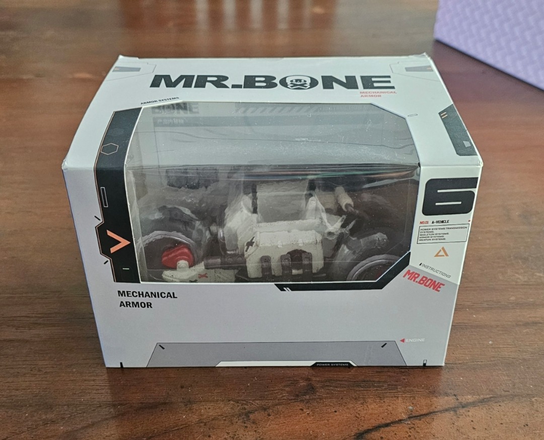 Mr. Bone Mechanical Armor, Hobbies & Toys, Toys & Games on Carousell